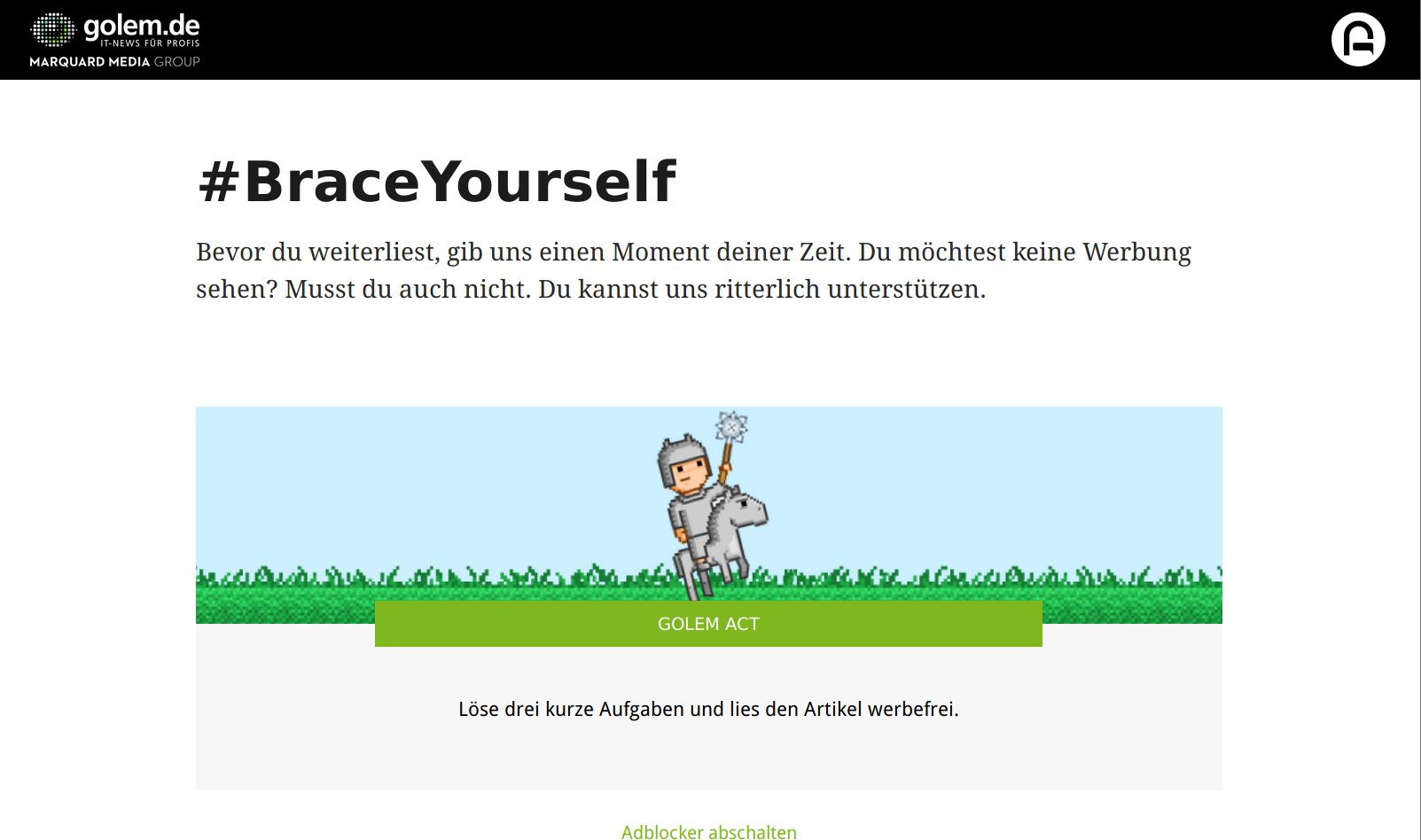 golem.de anti adblocker · Issue #5532 · uBlockOrigin/uAssets · GitHub