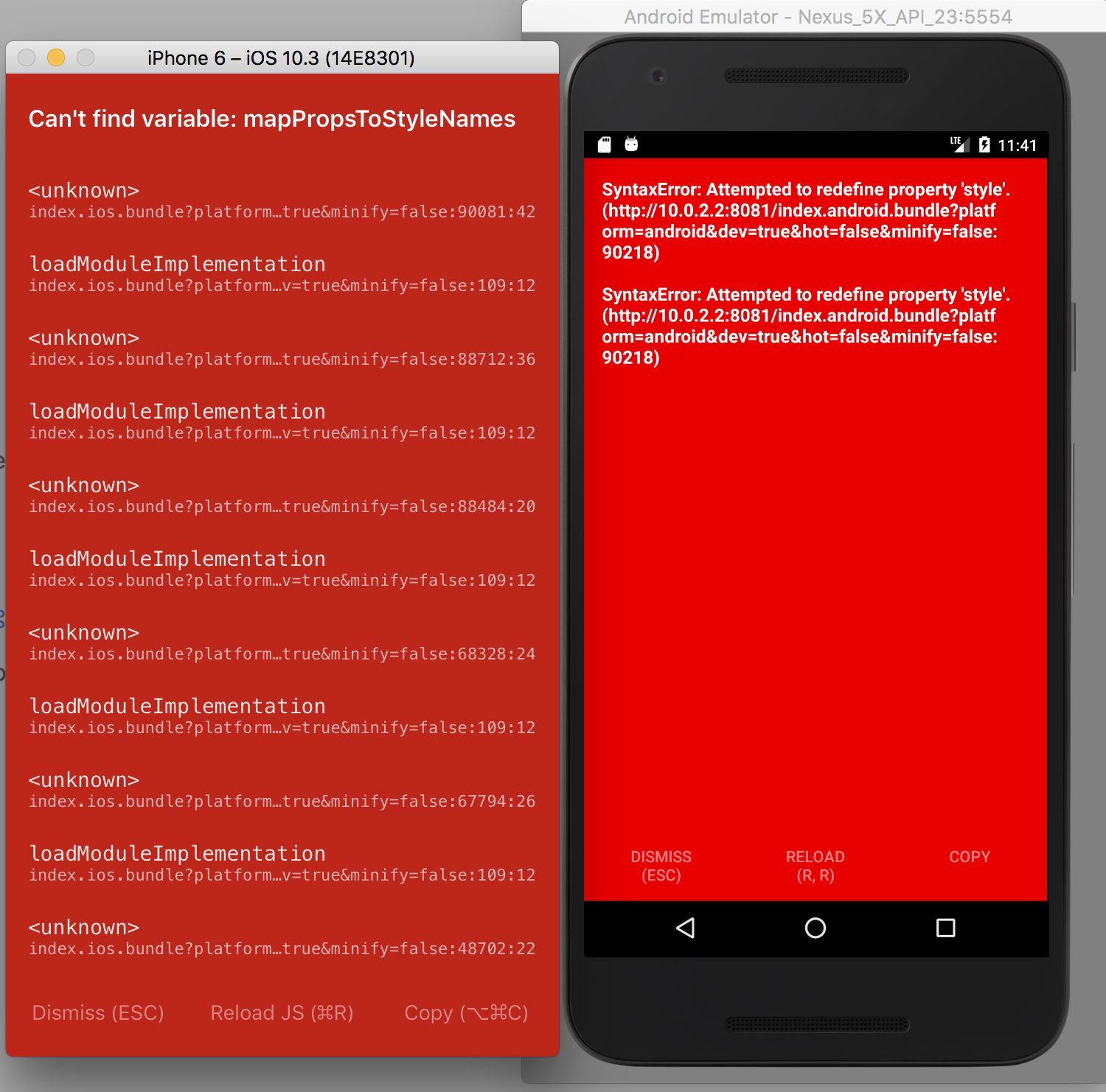 Unable to run Android or IOS after upgrade · Issue #1019 · GeekyAnts/NativeBase · GitHub