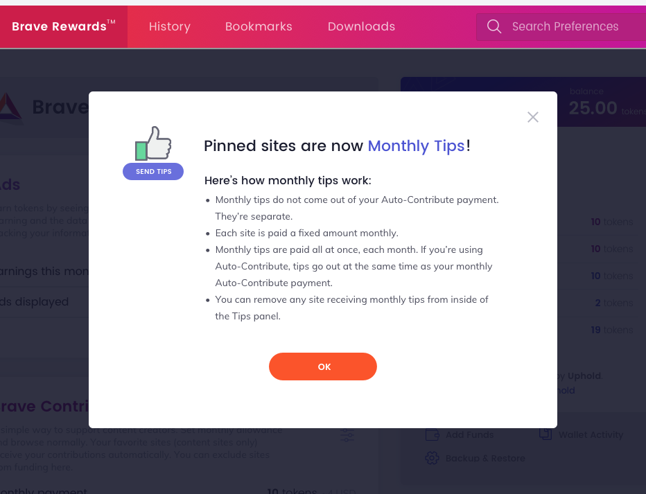 Muon Upgrade: Pinning to Recurring Tips workflow · Issue #1910 · brave/brave-browser · GitHub