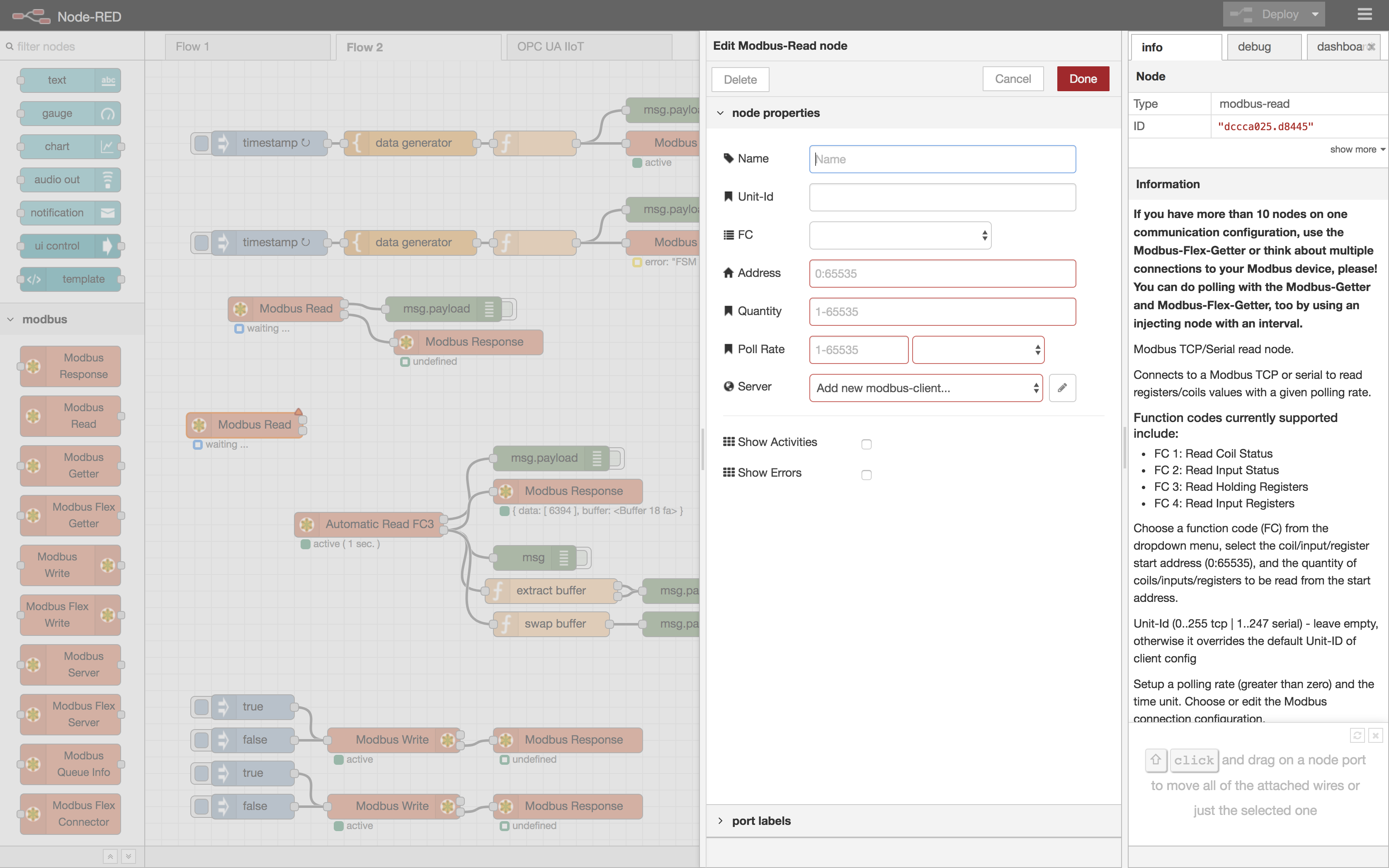 node-red-contrib-modbus wont start · Issue #57 · BiancoRoyal/node-red-contrib-modbus · GitHub
