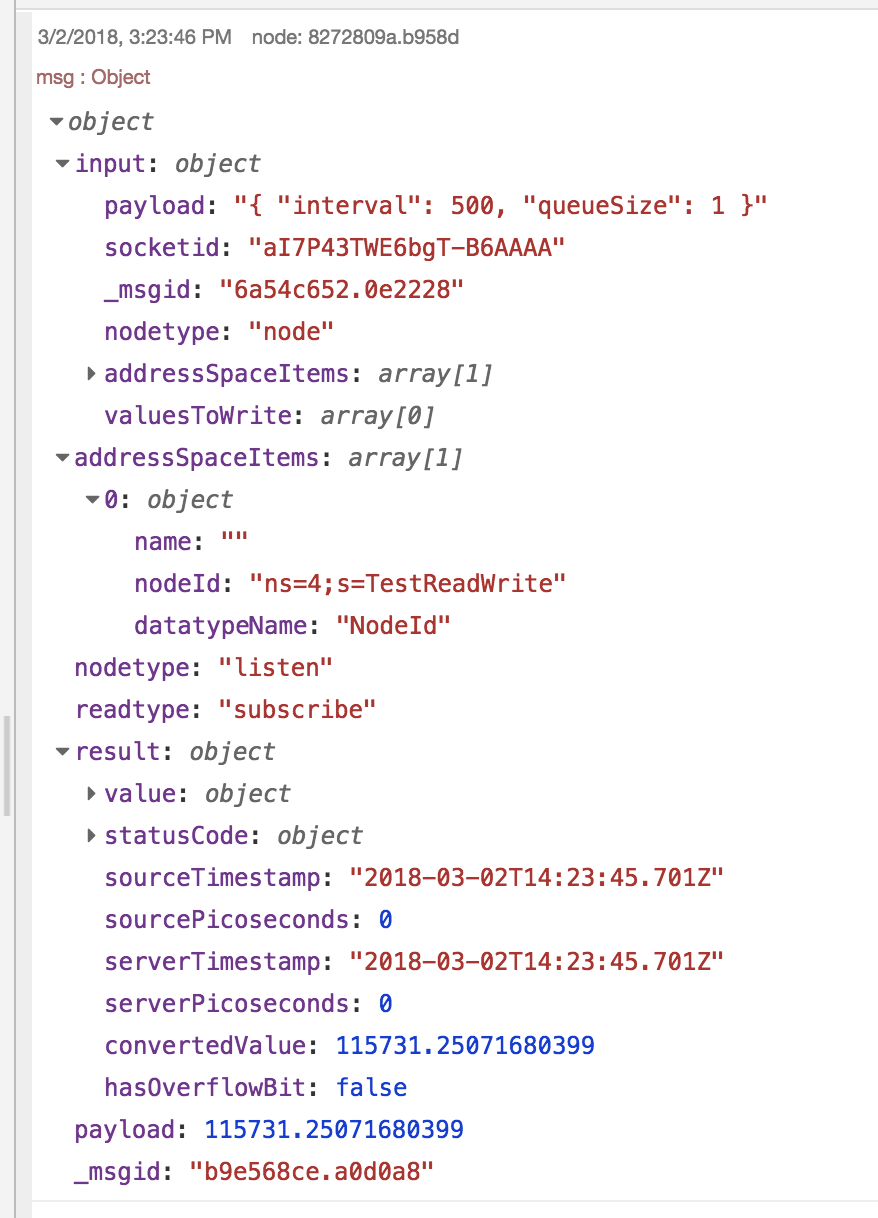 Make Listener work with Browse Result · Issue #13 · BiancoRoyal/node-red-contrib-iiot-opcua · GitHub
