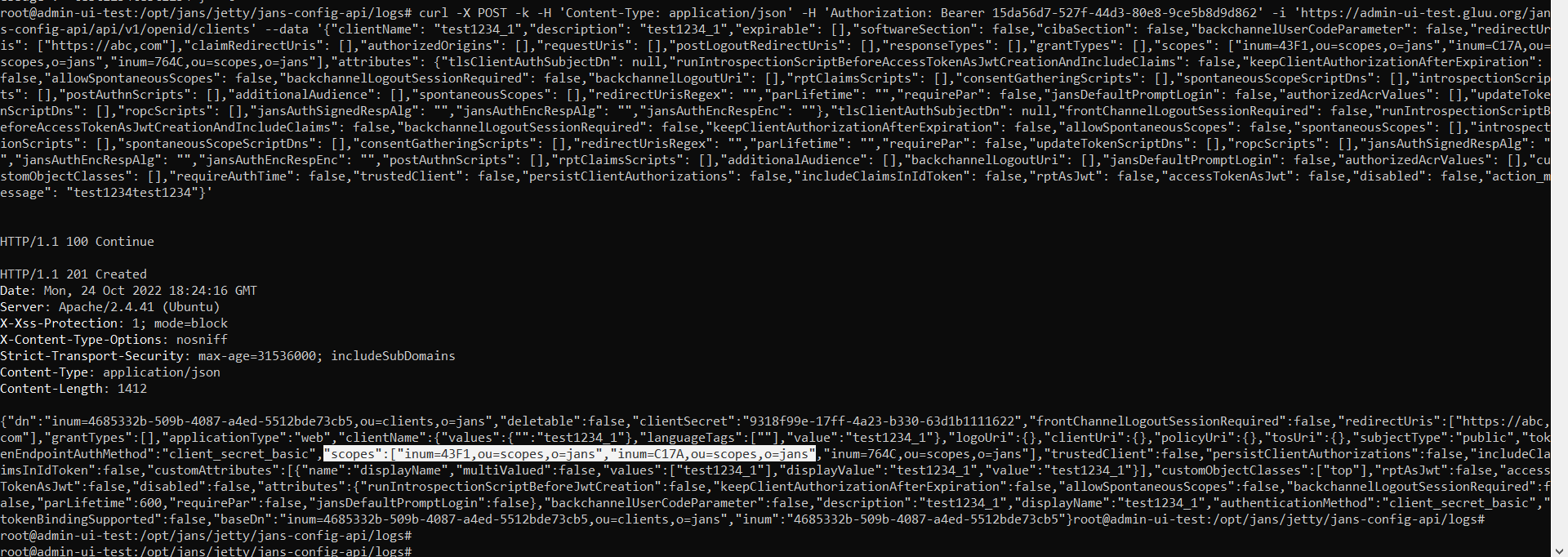 Fix Jans Config Api Some Scopes Are Not Saving While Oidc Client 9296