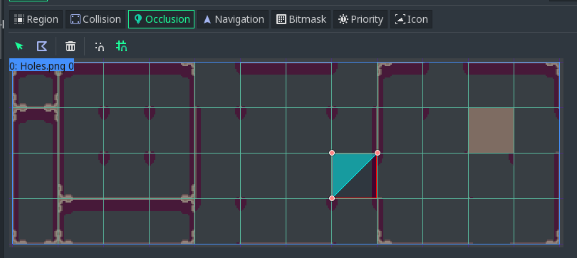 New TileSet Editor Navigation regions are not placed relative to the selected tile's location ...