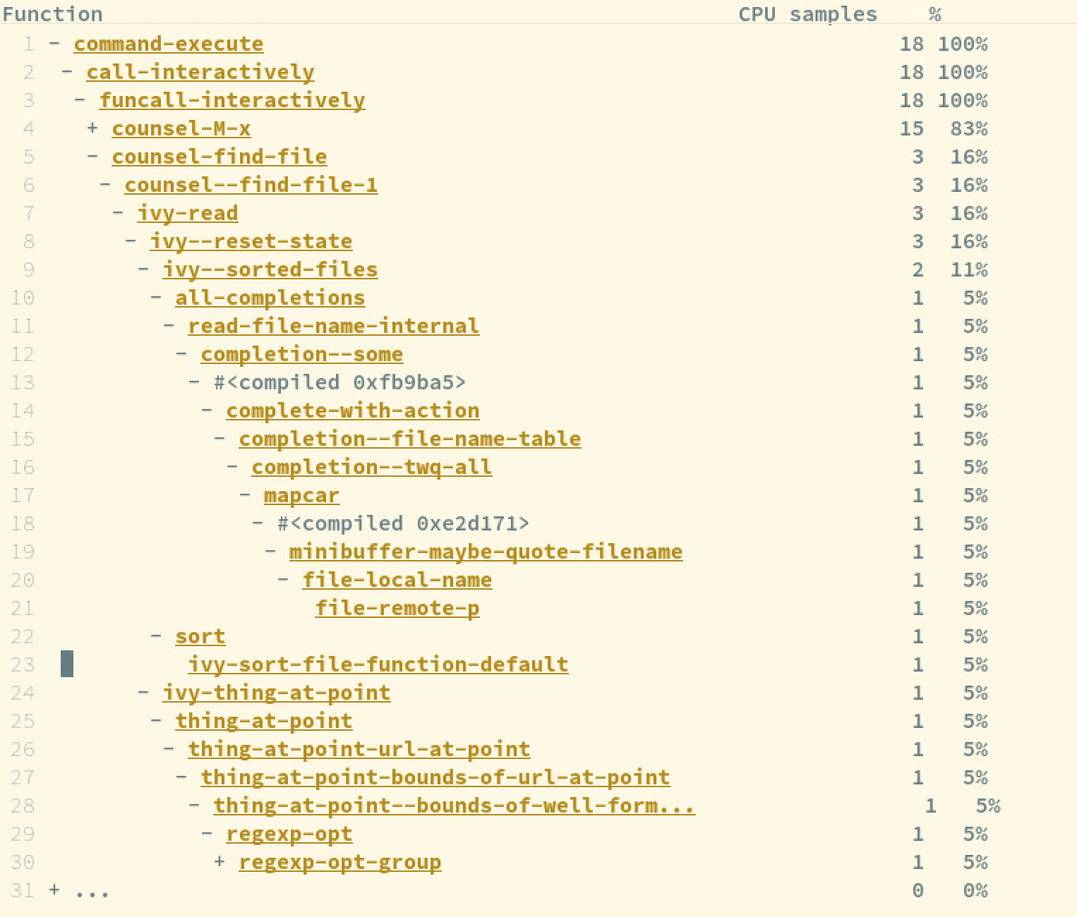 selectrum pauses in file completions while others don't · Issue #334 · radian-software/selectrum ...