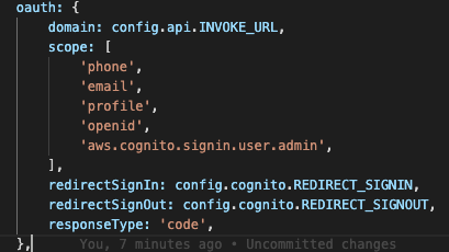 Authentication problem: error=redirect_mismatch · Issue #4308 · aws-amplify/amplify-js · GitHub