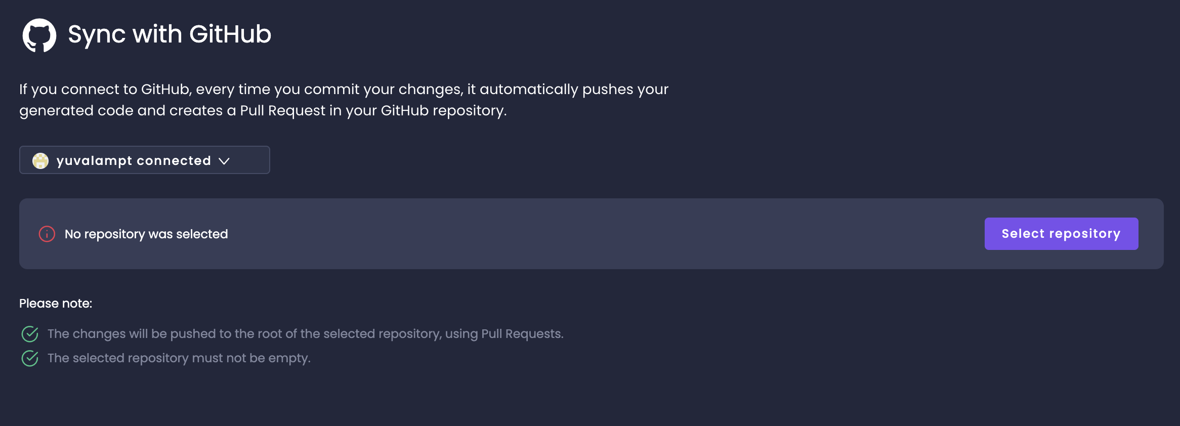Add details how to create a repo when the `Create Repo` is not avialable · Issue #3676 ...