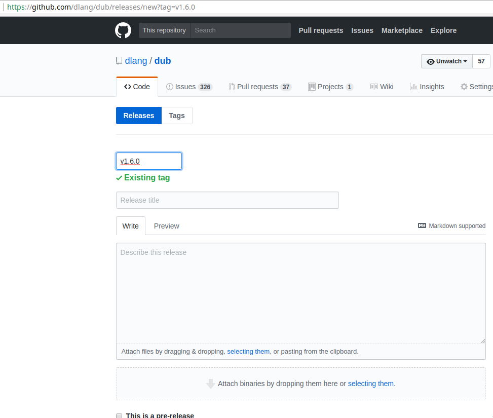 Can we switch to hosting the DUB binaries on GitHub? · Issue #1290 · dlang/dub · GitHub