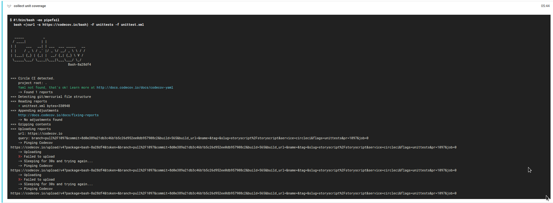 Frequent platform unavailability · Issue #188 · codecov/codecov-bash · GitHub