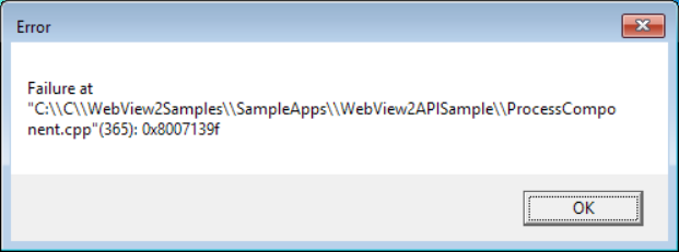 ProcessFailed ExitCode 40 · Issue #2429 · MicrosoftEdge/WebView2Feedback · GitHub