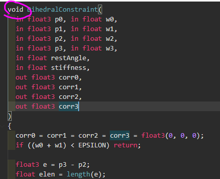 Suggestions and improvements needed for hlsl and compute shader! (also valid for shader code ...