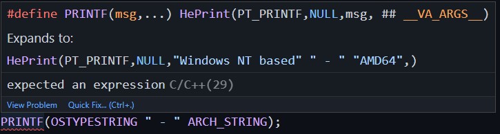Error When Using Macro With Vaargs · Issue 8721 · Microsoftvscode Cpptools · Github