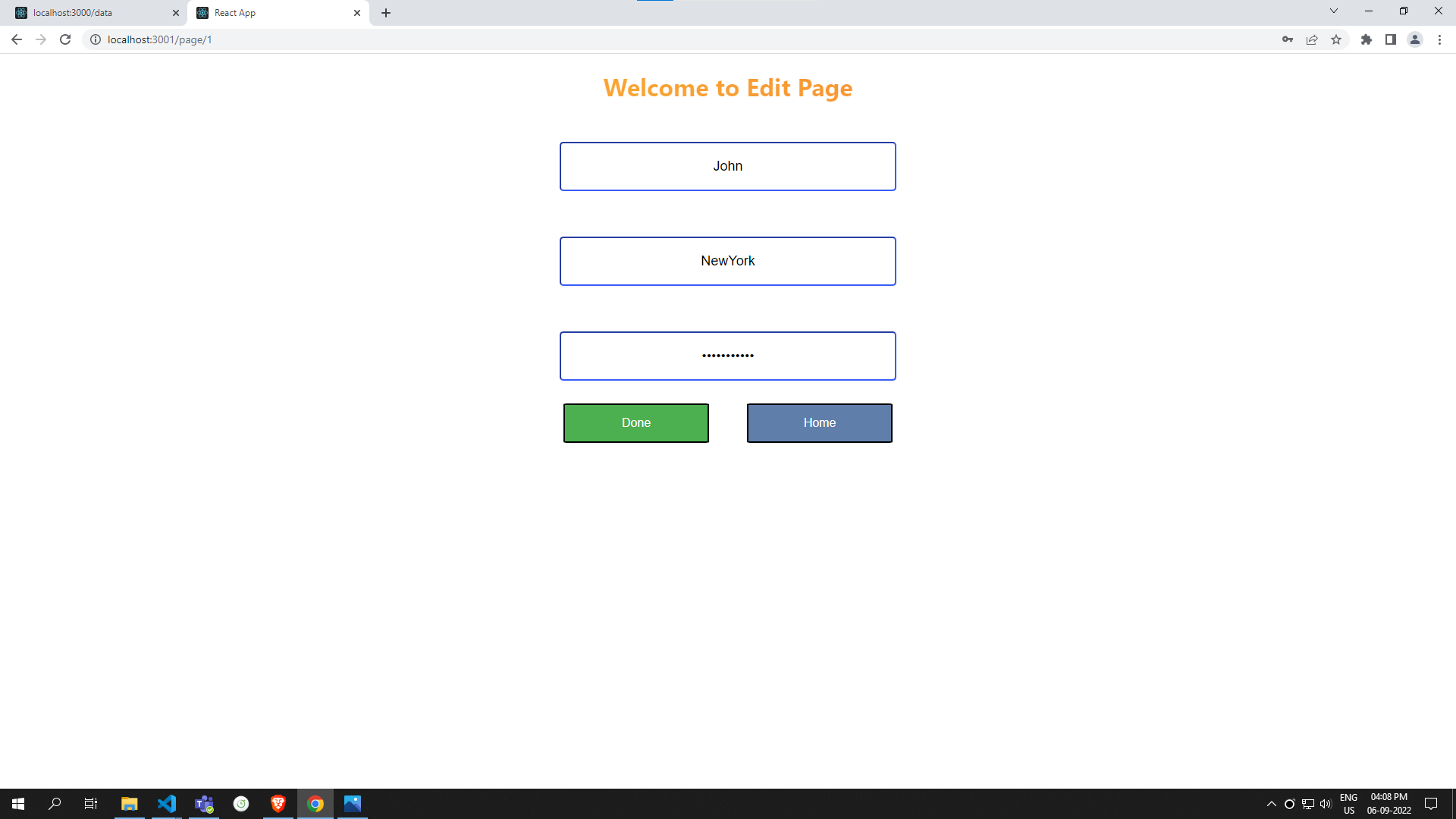 UI of CRUD Application · Issue #1 · Kalathiya-Kirtan/CRUD-in-React-js ... UI of CRUD Application · Issue #1 · Kalathiya-Kirtan/CRUD-in-React-js ...