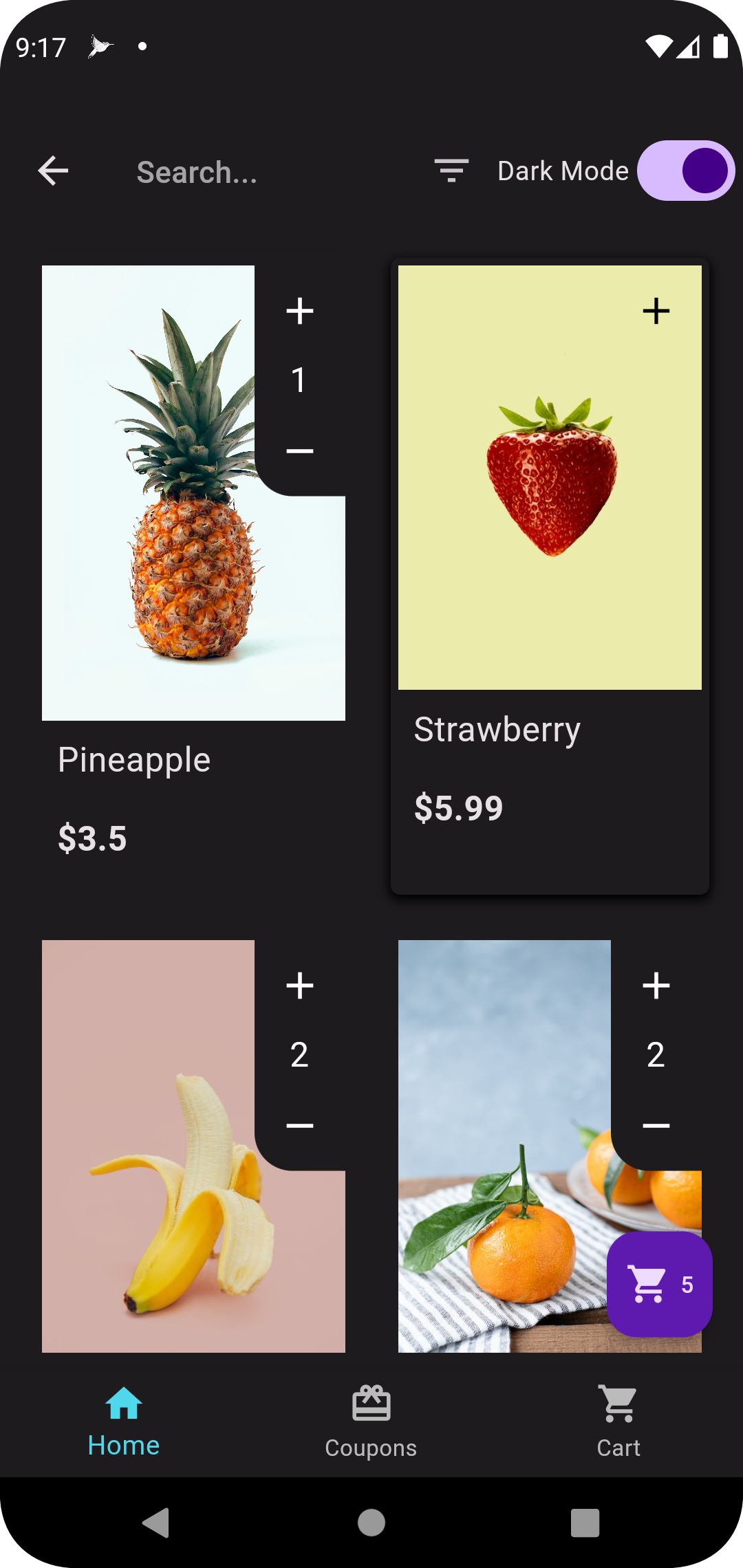 GitHub - CemTitor/Tomming-List: E-Commerce mobile application that has a shopping cart ...