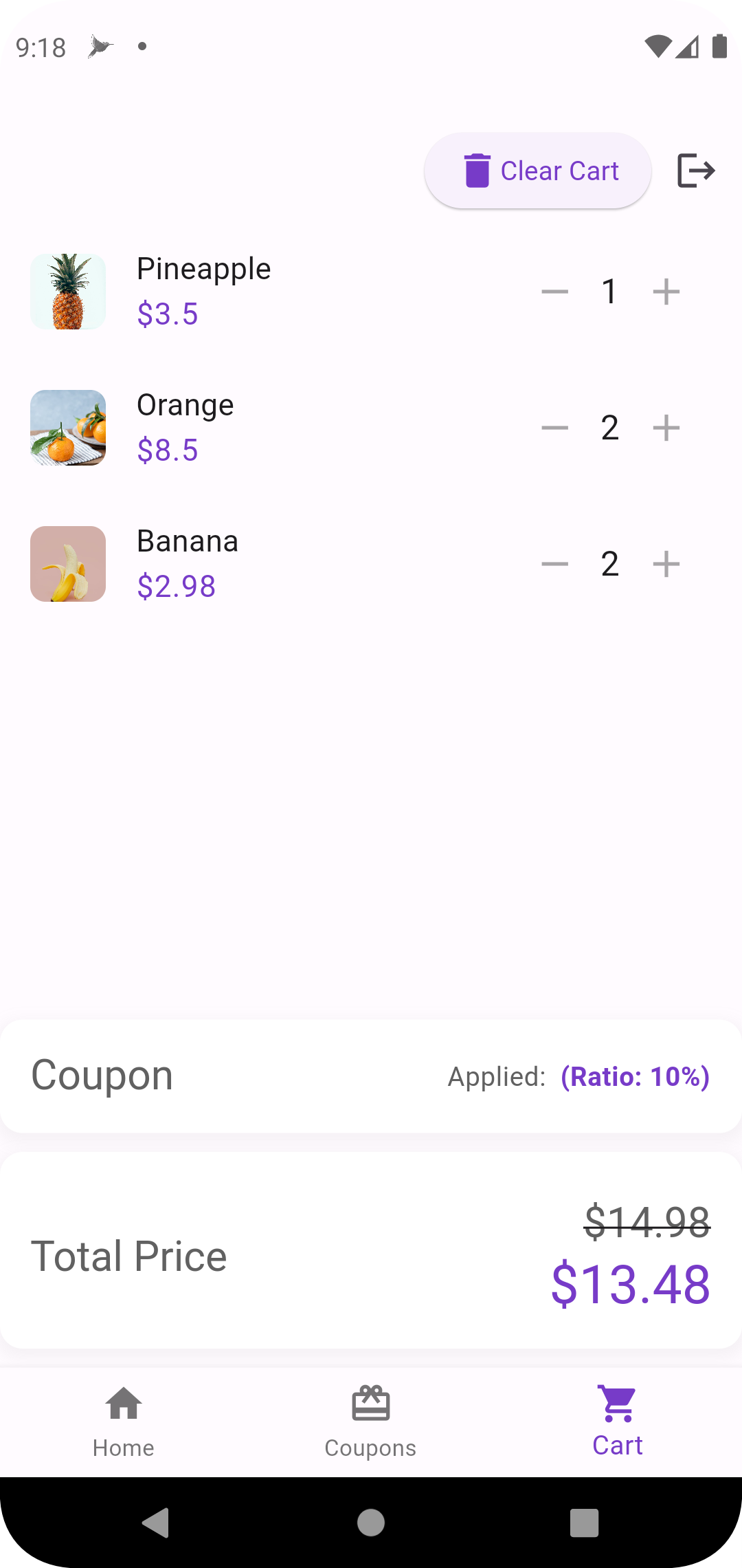 GitHub - CemTitor/Tomming-List: E-Commerce mobile application that has a shopping cart ...