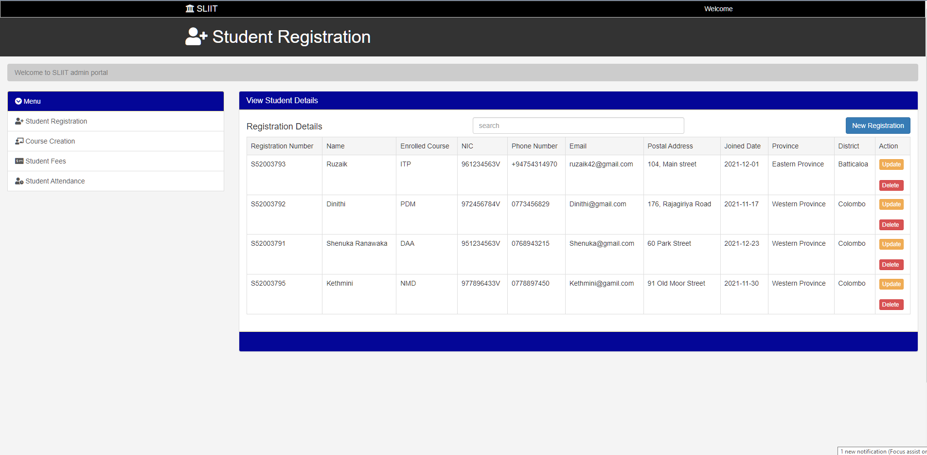 GitHub - RuzaikMh/Collage-Admission-Managment-System
