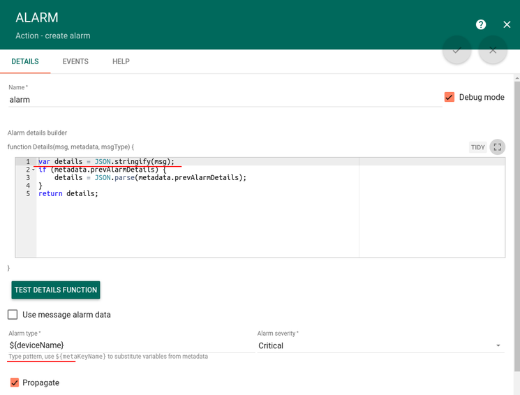 [Bug] Alarm Table Widget Shows Alarms For Only One Device Per Table · Issue #3195 · thingsboard ...