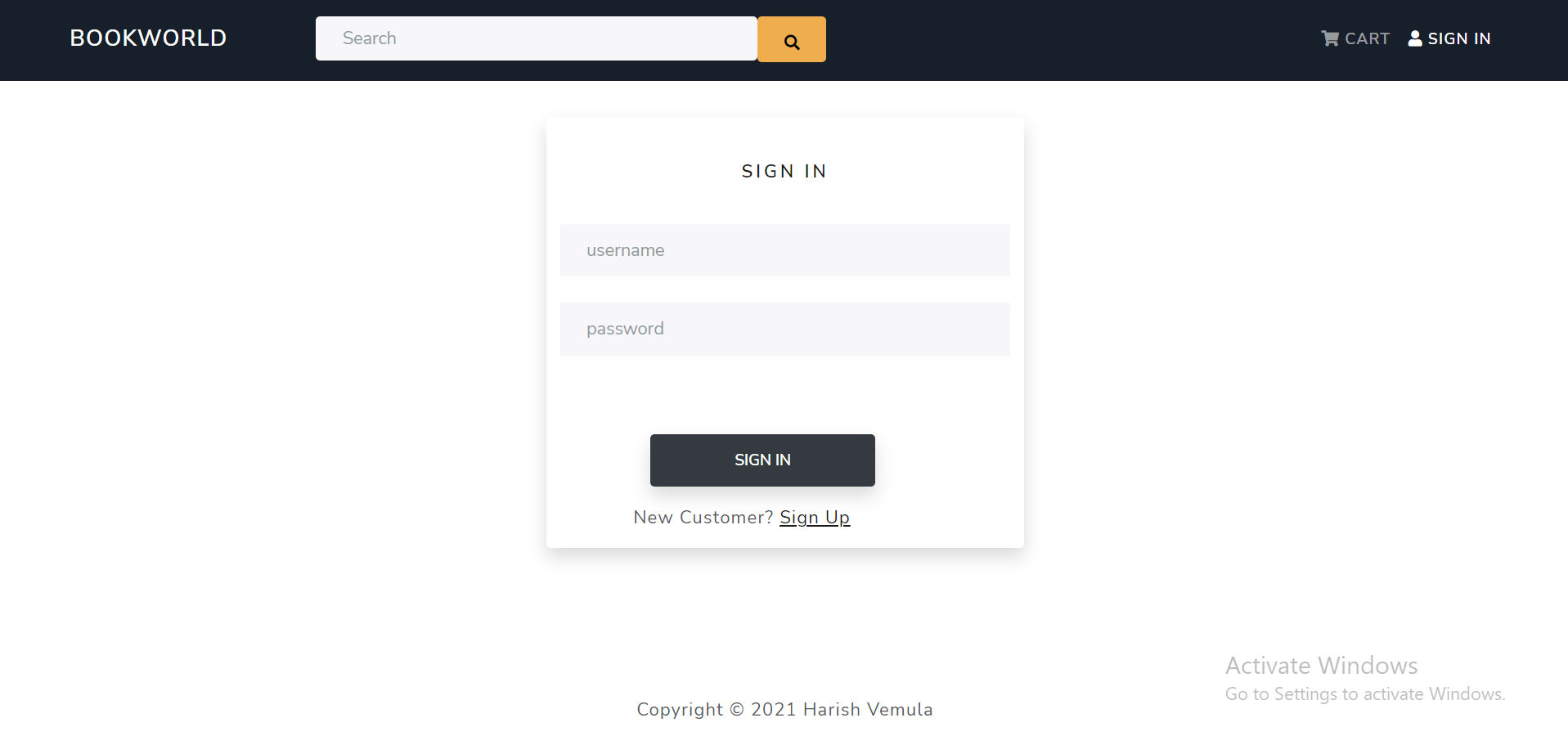 GitHub - harish49/bookworld-frontend: An unexpected practice project for fullstack development.