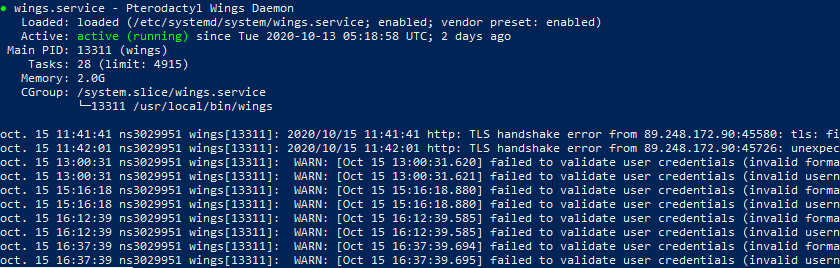Wings - Strange / High memory usage · Issue #2524 · pterodactyl/panel · GitHub