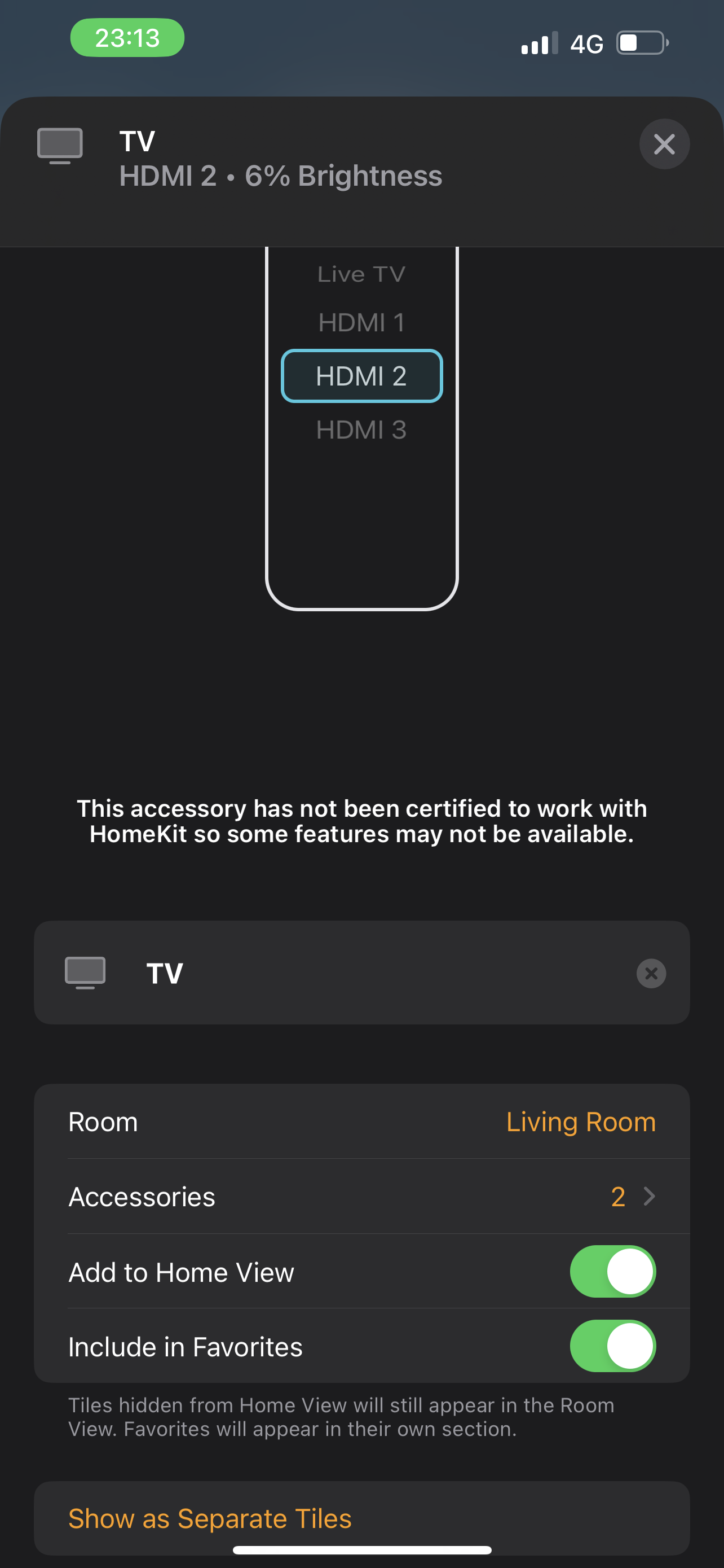 Add app into inputs spinner? · Issue #471 · merdok/homebridge-webos-tv · GitHub