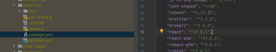 [bug] Can T Resolve React Jsx Runtime When Trying To Run Storybook With Mdx File While