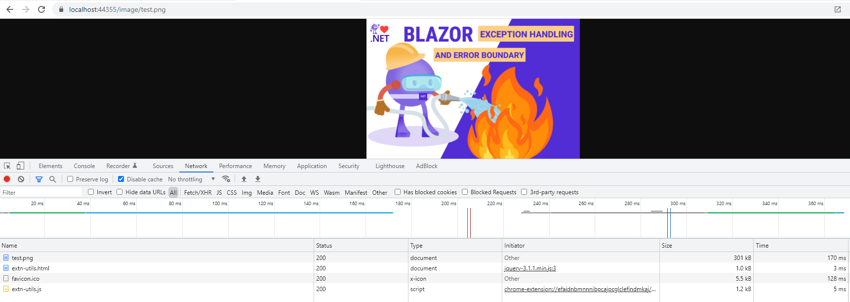 Blazor WASM PWA not returning static files from wwwroot on first request after publish due to ...