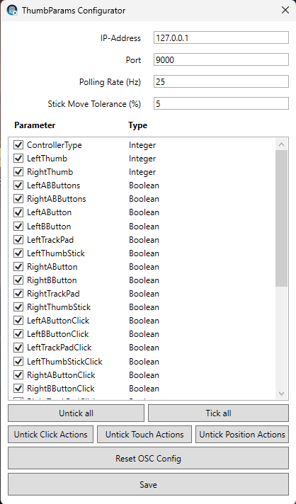 GitHub - I5UCC/VRCThumbParamsOSC: OSC program that makes SteamVR controller actions accessible ...