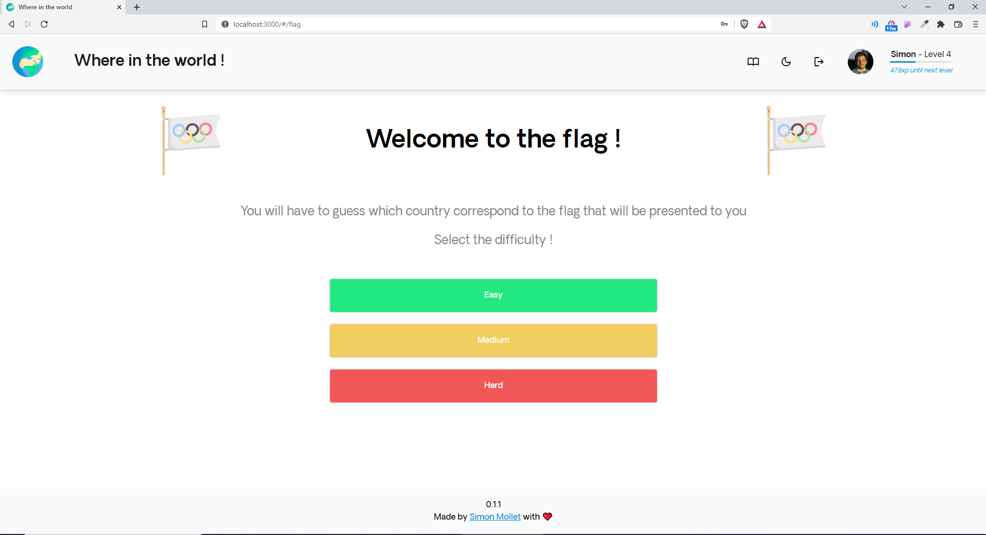 GitHub - MolletSimon/where-in-the-world-the-game: [REACT.JS] Geography ...