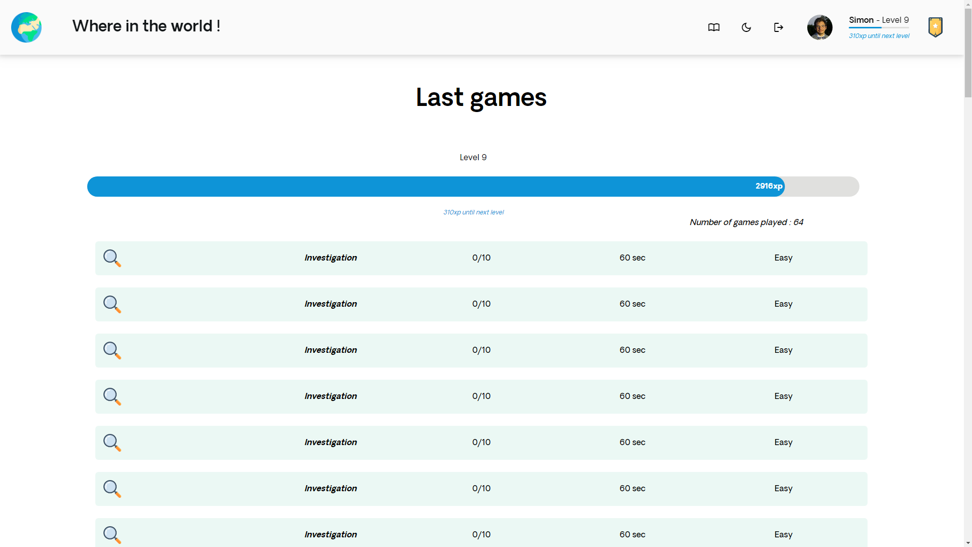 GitHub - MolletSimon/where-in-the-world-the-game: [REACT.JS] Geography ...