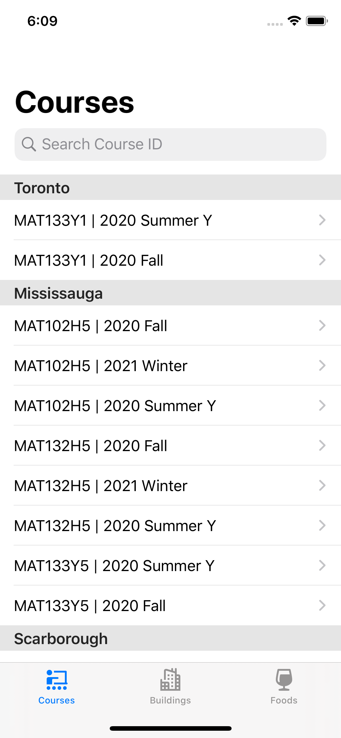 GitHub - vodanny1/UofT-App: University of Toronto app that shows ...