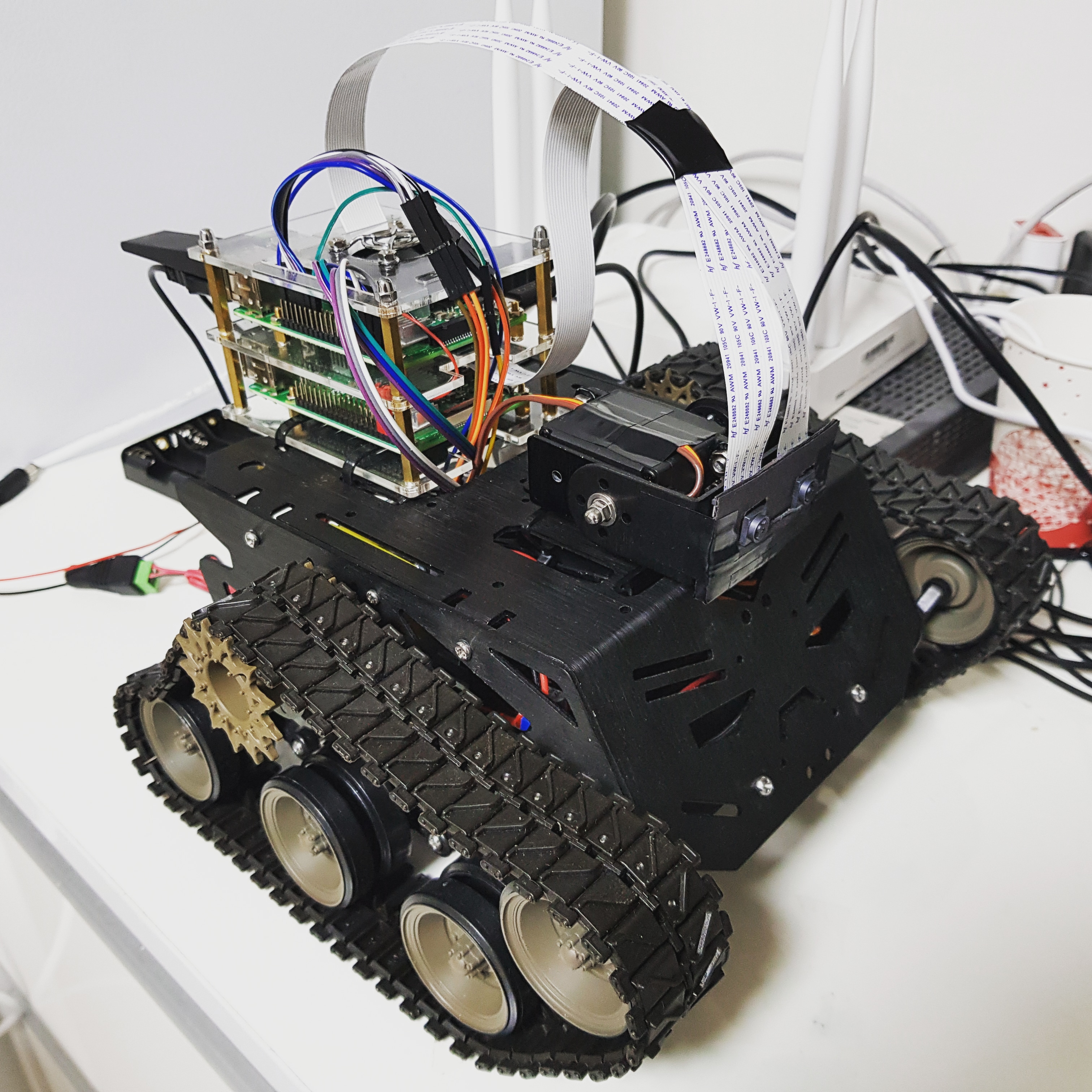 GitHub - Kokyung/Stereoscopic-Vision-Tank: Source code for stereoscopic vision tank, remote by ...