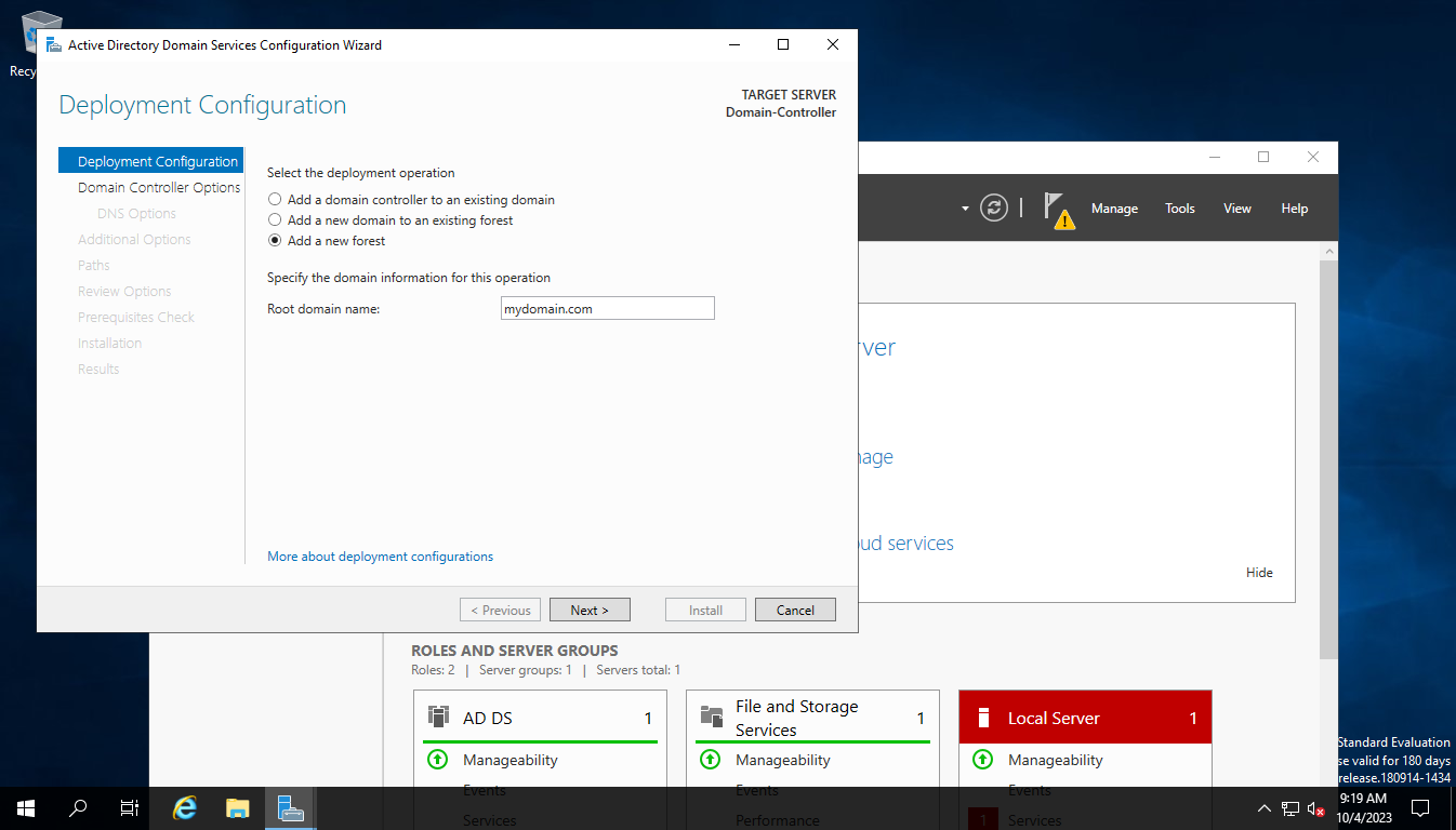 GitHub - AntonioTanco/ActiveDirectoryLab: Creating an Active Directory Home Lab