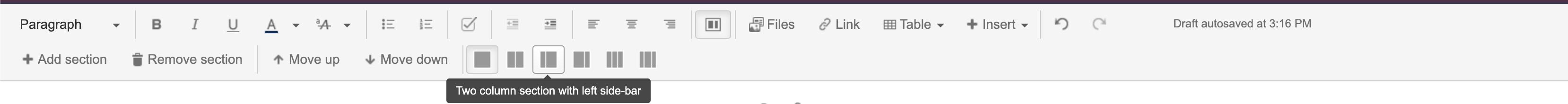 Question: How to add columns/change page layout? · Issue #208 ...