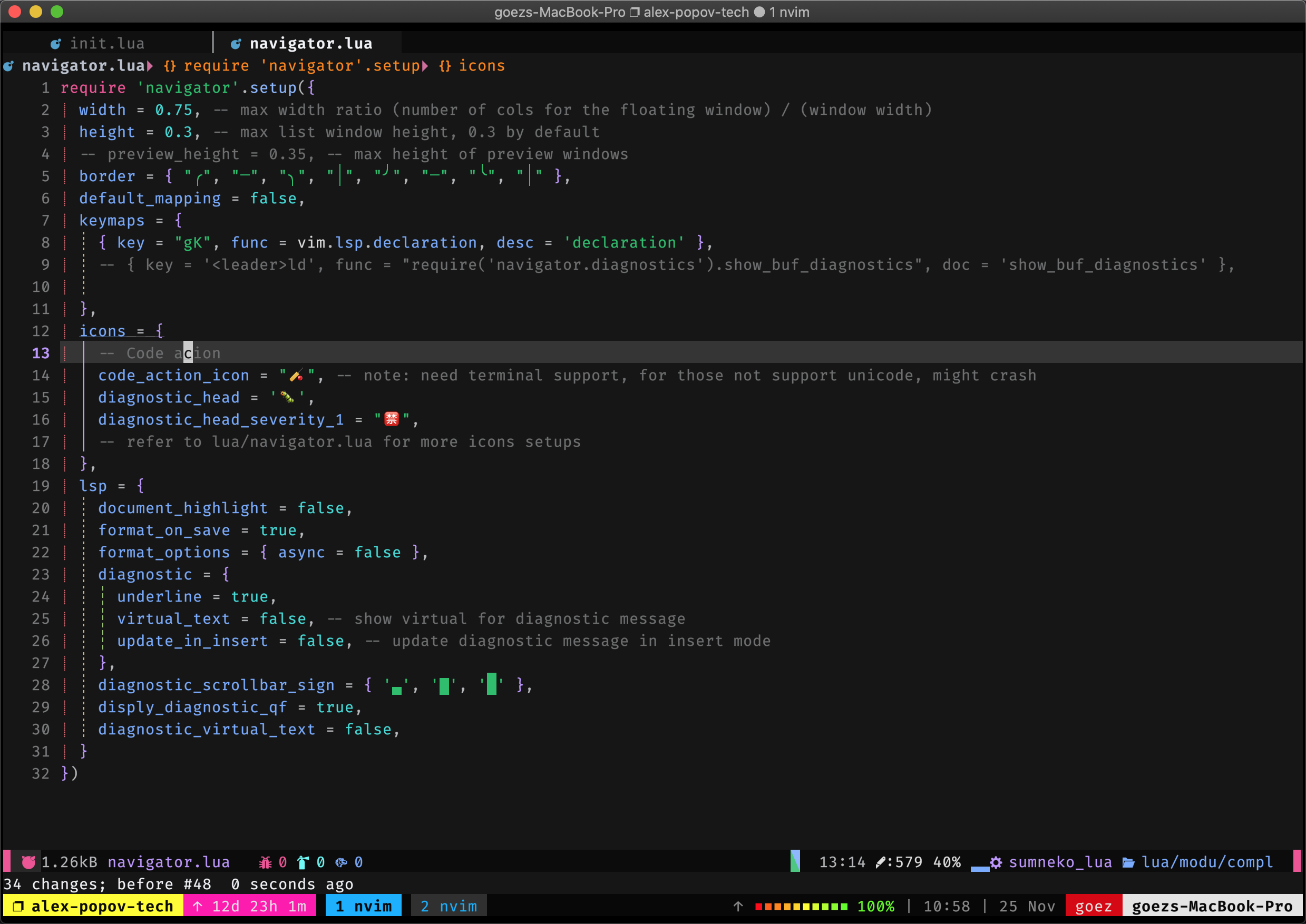 How to modify code action ui width · Issue #246 · ray-x/navigator.lua · GitHub