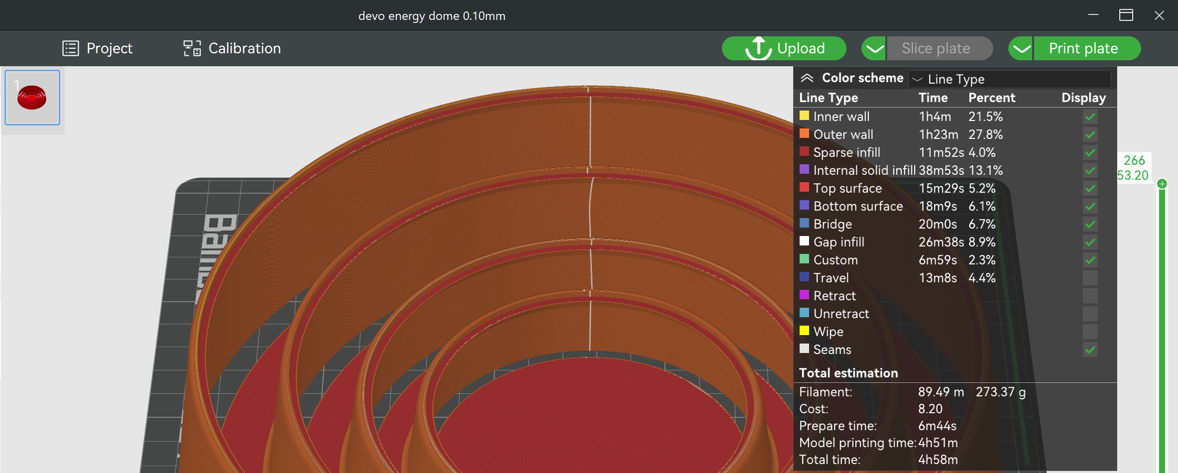 Seam position "Back" - Bambu Studio seams are near perfectly straight ...