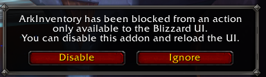 [BUG] ArkInventory is calling a function exclusive to Blizzard UI · Issue #1626 · arkayenro ...