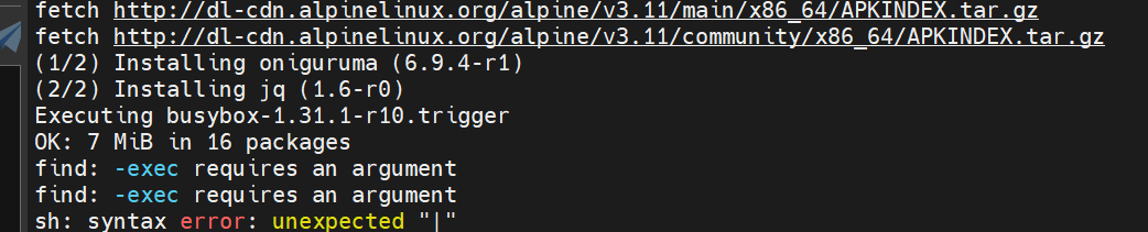 Docker Alpine Image not getting executed on docker Windows · Issue #8812 · docker/compose · GitHub