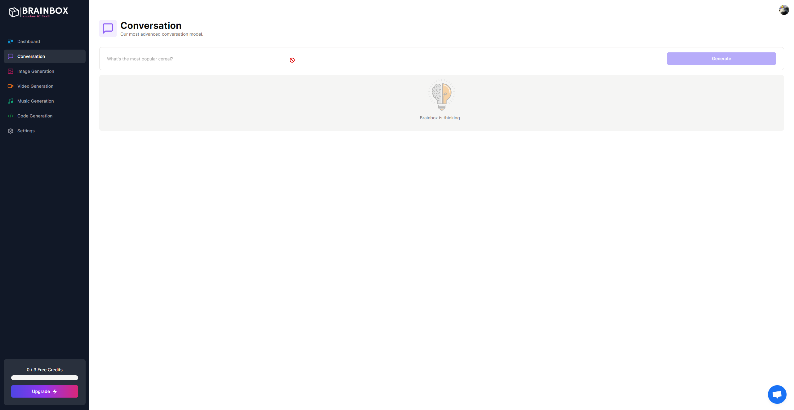 GitHub - AndrewCathcart/brainbox: AI SaaS Platform