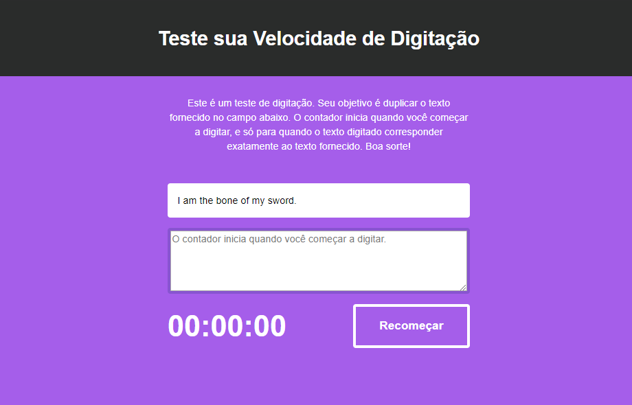Typing Speed Test