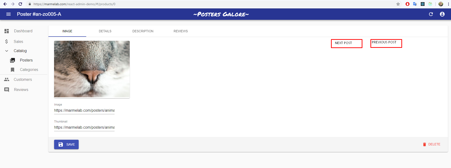 Transition Between Posts · Issue 3130 · Marmelab React Admin · Github