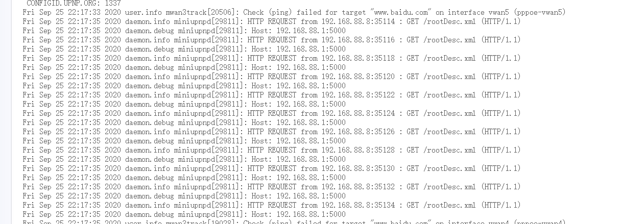 最新编译openwrt固件UPnP对活动的重定向不能正常显示 · Issue #5546 · coolsnowwolf/lede · GitHub