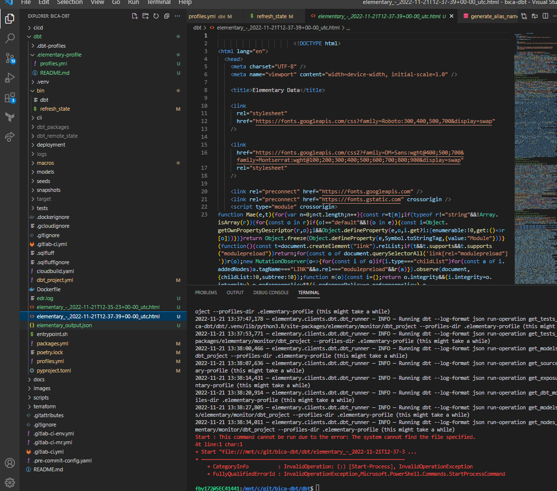 fix an issue when auto open report in WSL · Issue #434 · elementary-data/elementary · GitHub