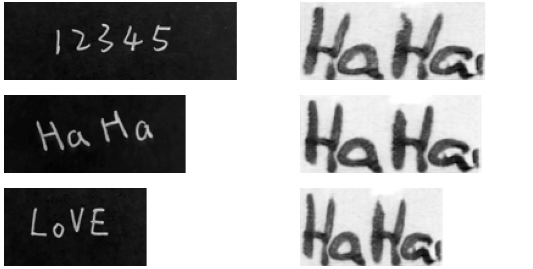 Why does the background of each char in the synthesis images look like inconsistent? · Issue #3 ...