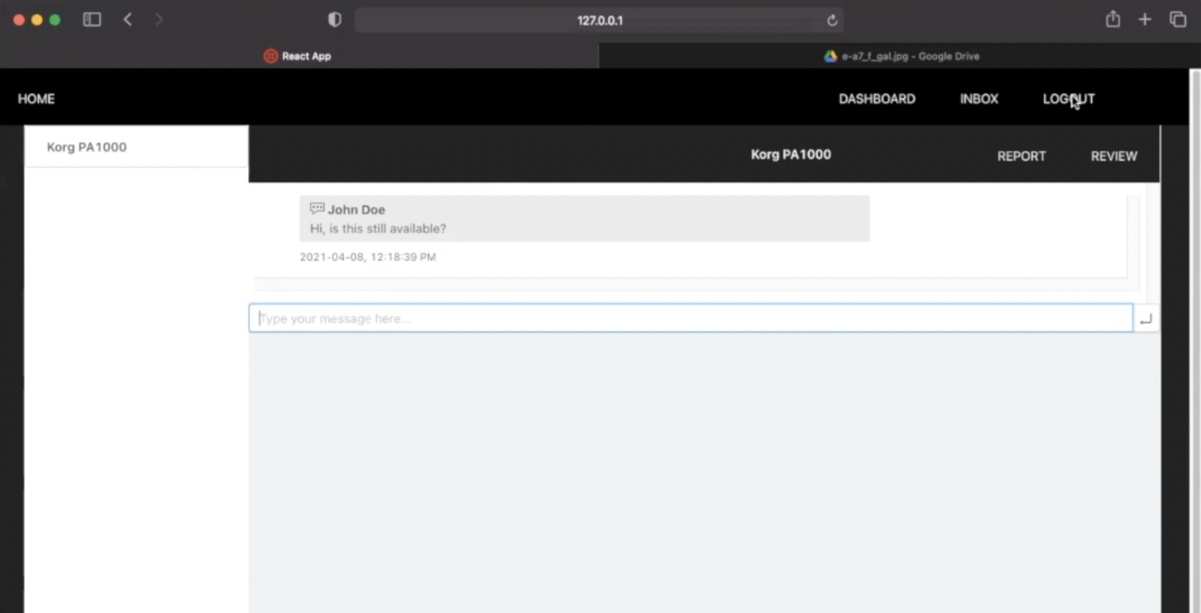 Github Spjanic10 React Twilio Chat Example