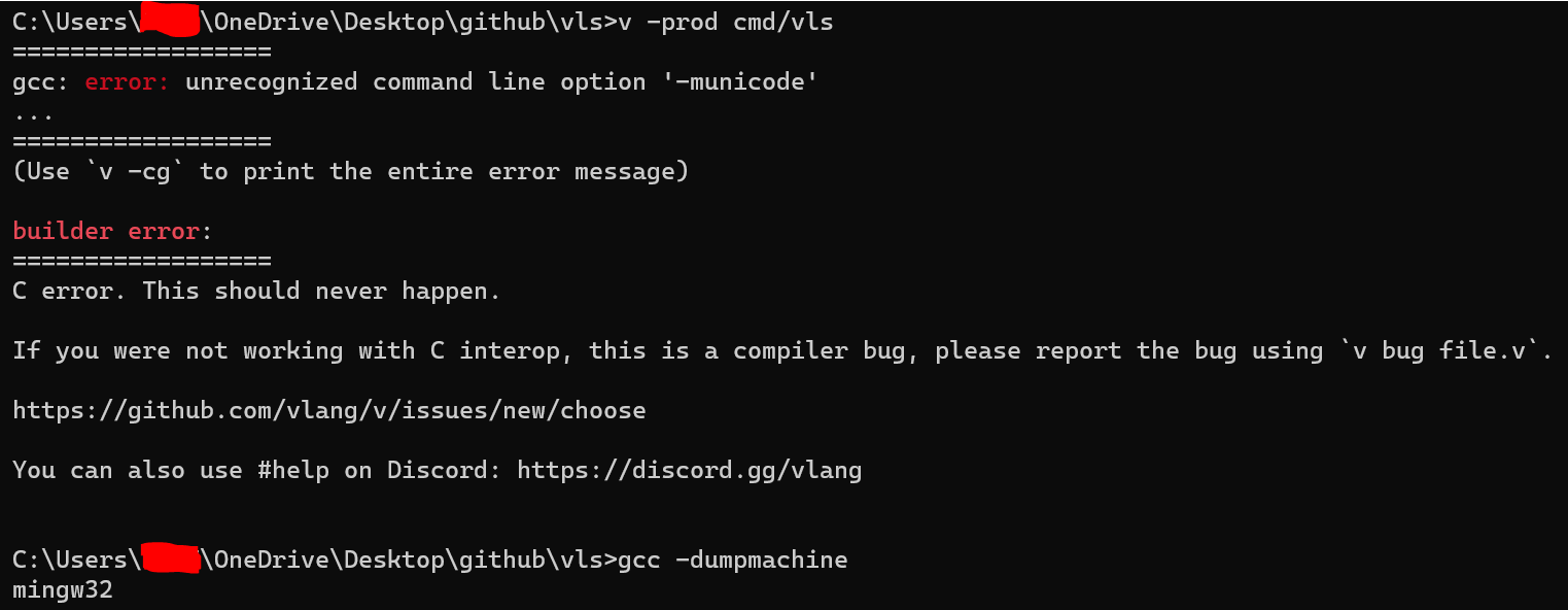 Failed on building vls · Issue #10362 · vlang/v · GitHub