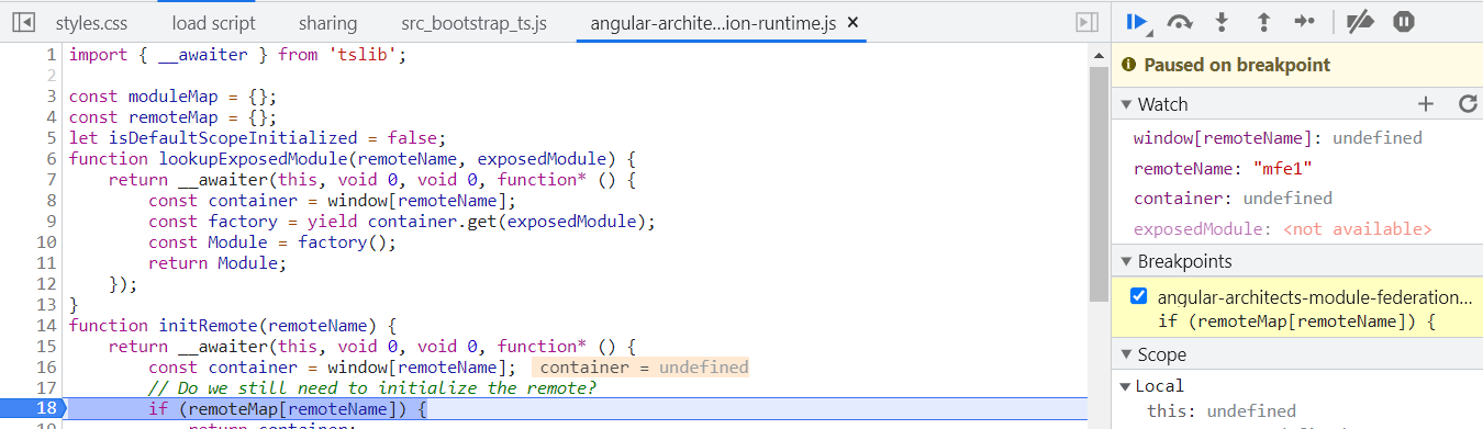 Module Federation Angular Multi Frameworks Doesn T Work · Issue 1247 · Module Federation Module