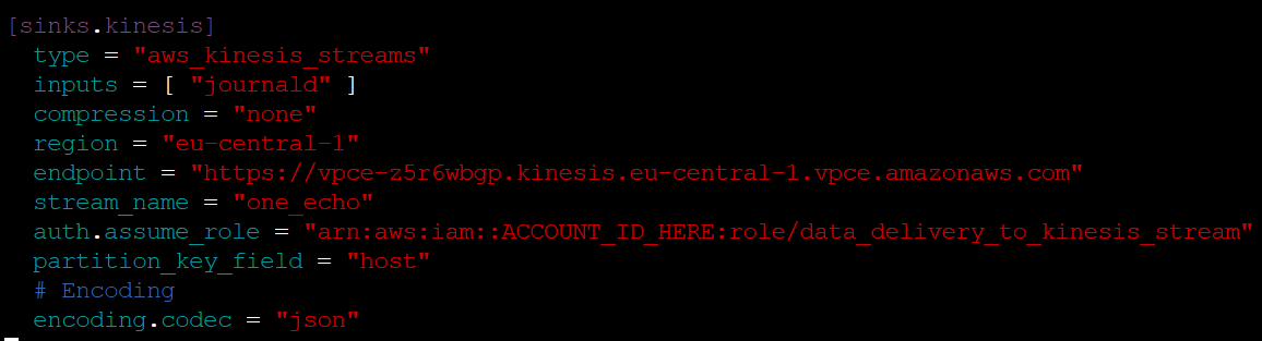 Kinesis sink endpoint bug in AWS · Issue #12021 · vectordotdev/vector · GitHub