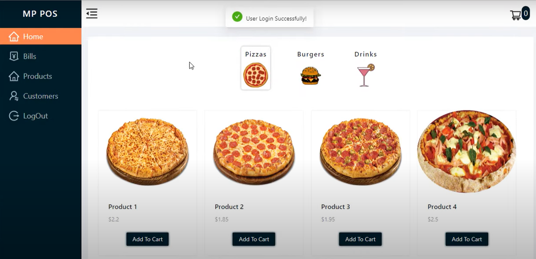 Github Riteshkr01pos Build A Pos Point Of Sale System Using Mern Stack I Have Used React