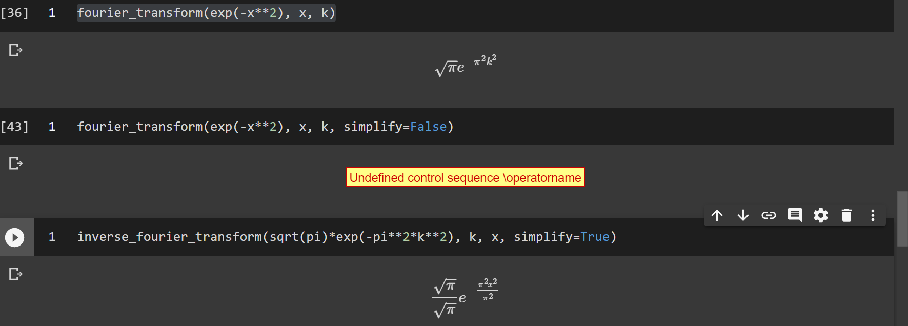 no way to see transform function; weird output from fourier_transform · Issue #18549 · sympy ...