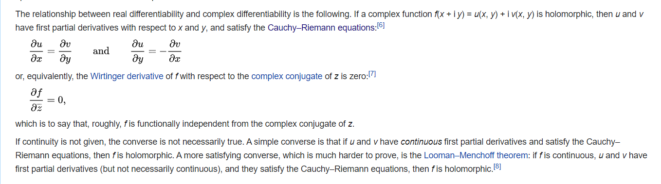 check for holomorphic for complex number · Issue #19870 · sympy/sympy ...