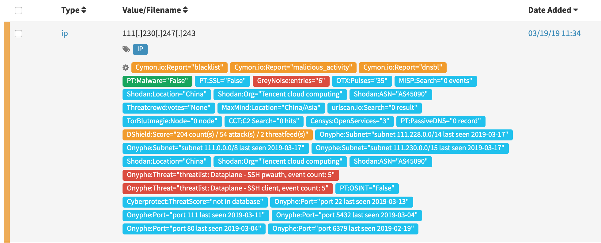 Different analyzer results between manually built instance and trainingVM. · Issue #934 ...
